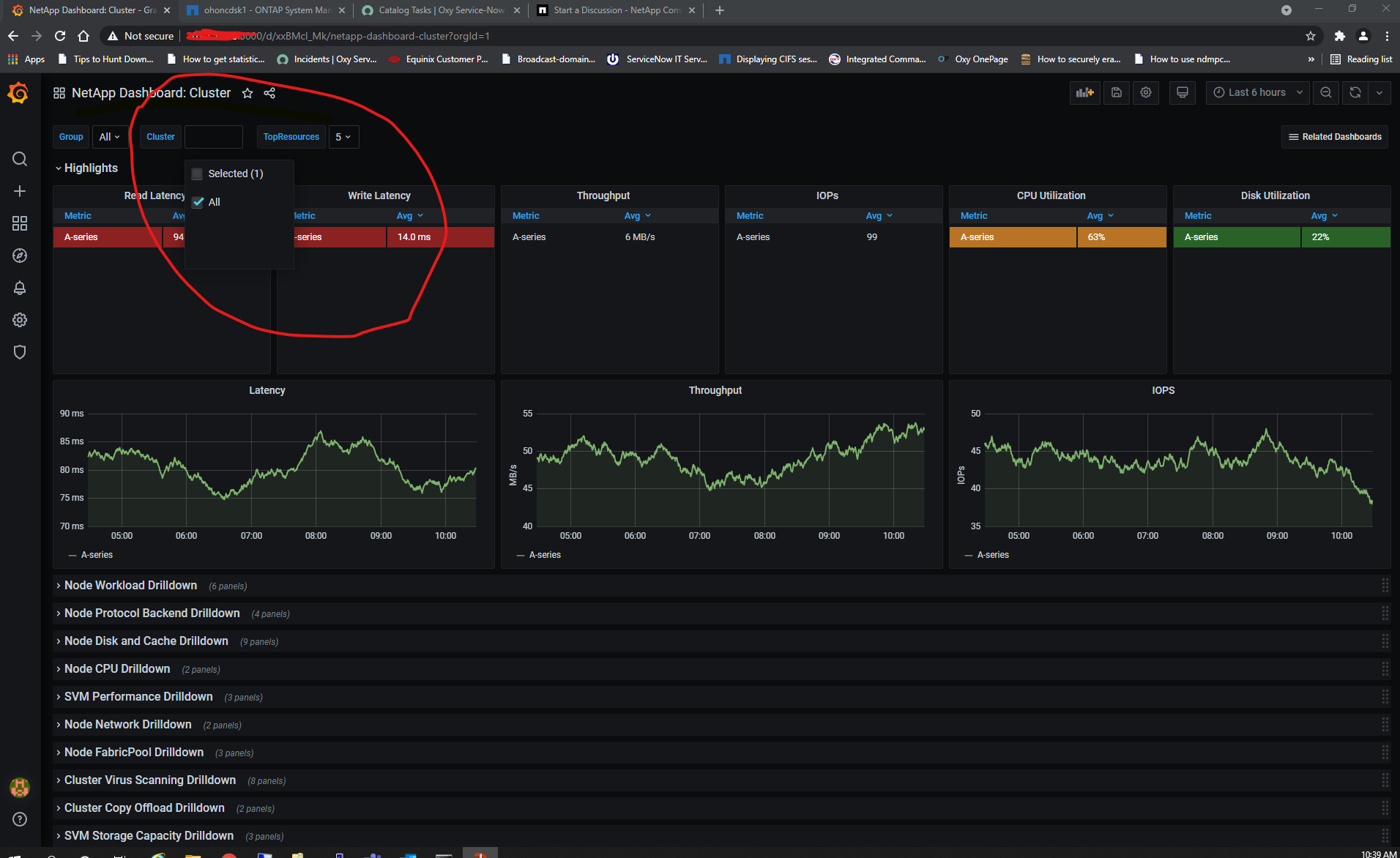 Netapp Harvest And Grafana Netapp Community